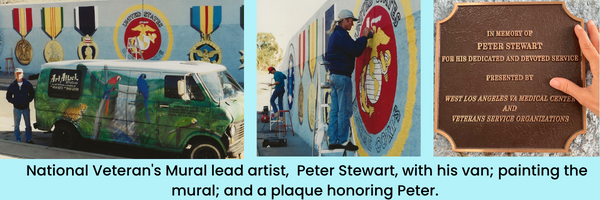 My Veterans Legacy Mural Journey by Patricia Bobik Sezna – Piece by ...